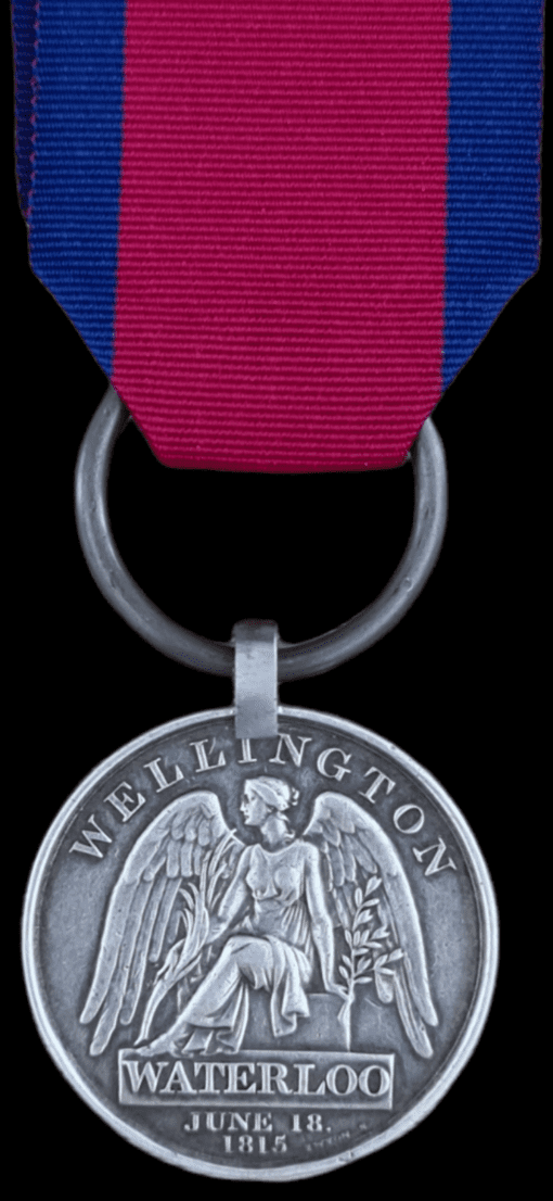 Waterloo Medal 1815 Name Erased - GM Coins | Premier UK Coin Dealers