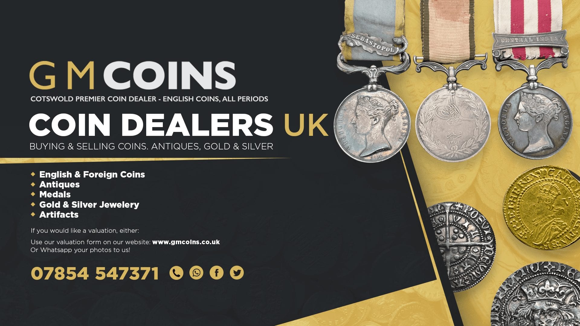 GM Coins (TV Advert) Amends - GM Coins | Premier UK Coin Dealers