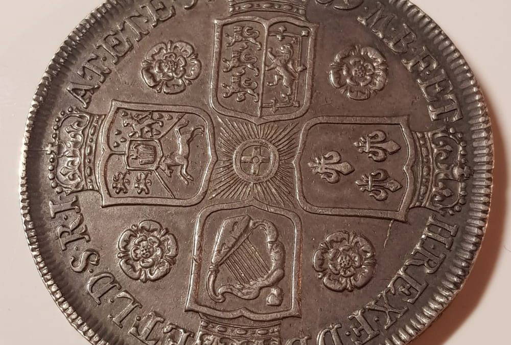 George II Crown Reverse - GM Coins | Premier UK Coin Dealers