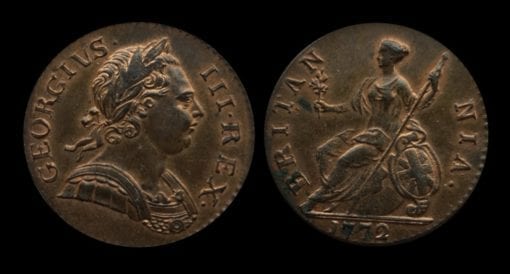 George III Half Penny 1772 - GM Coins | Premier UK Coin Dealers