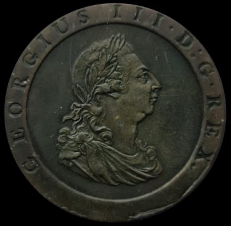 George III Penny Britannia - GM Coins | Premier UK Coin Dealers