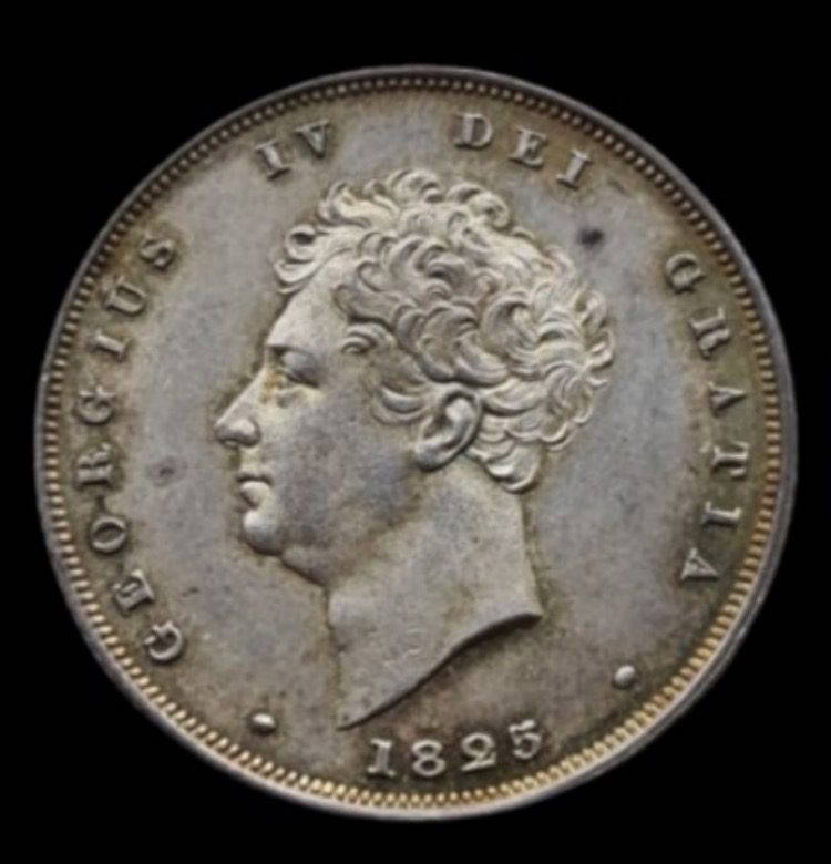 George IV Shilling 1825 Obverse - GM Coins | Premier UK Coin Dealers