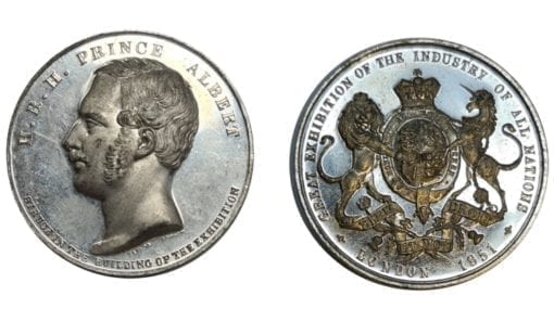 Prince Albert Industrial Exhibition - GM Coins | Premier UK Coin Dealers