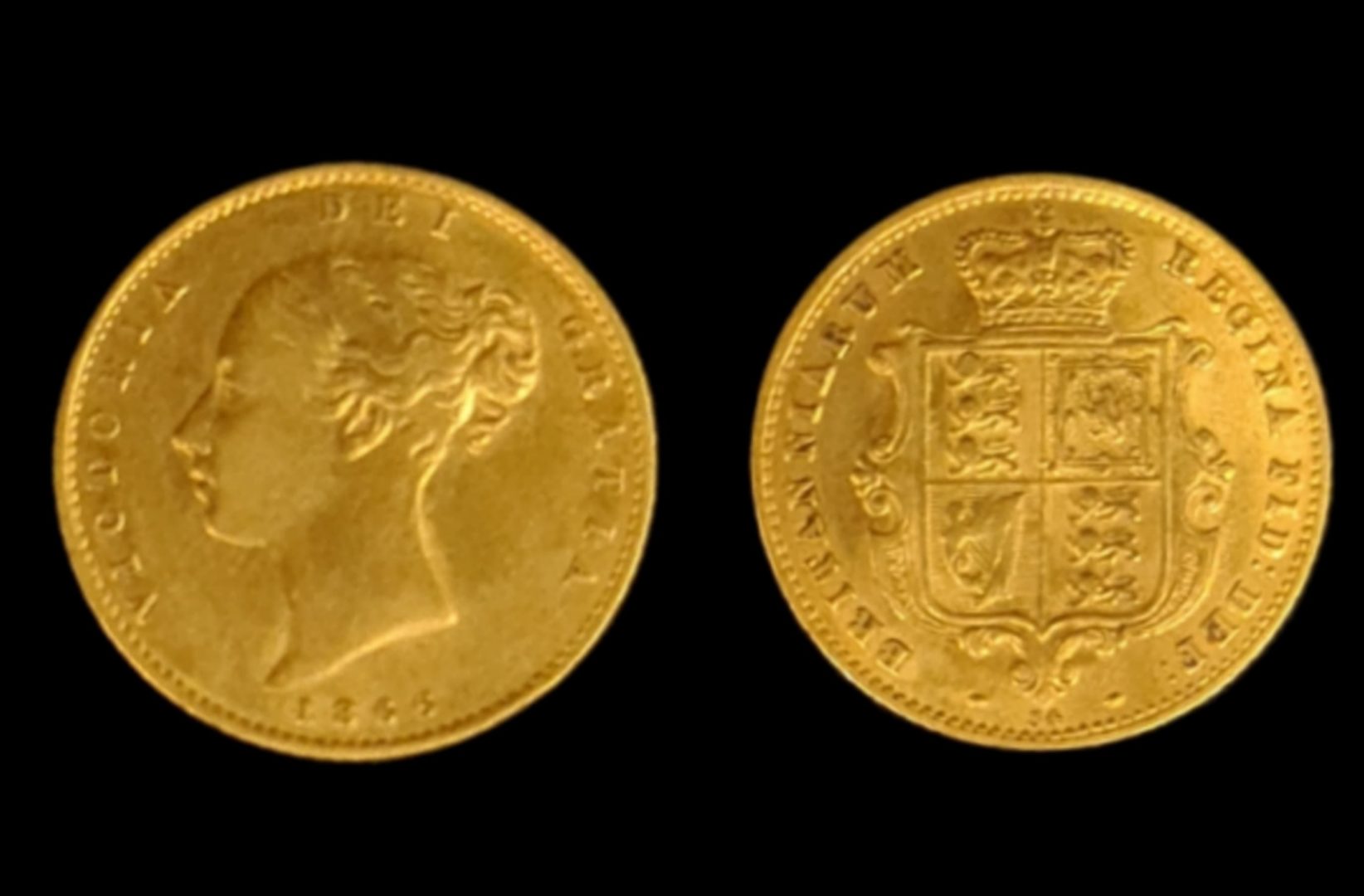Victoria 1866 Half Sovereign Die Number 34 Combined - GM Coins ...