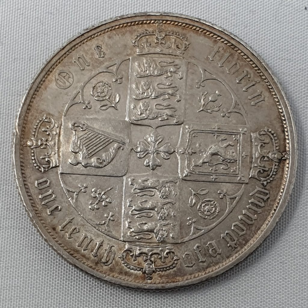 Victoria gothic 1879 reverse - GM Coins | Premier UK Coin Dealers