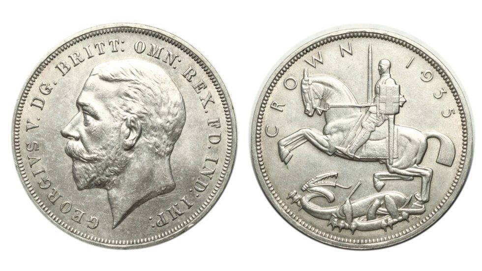 George V 1935 Crown - GM Coins | Premier UK Coin Dealers